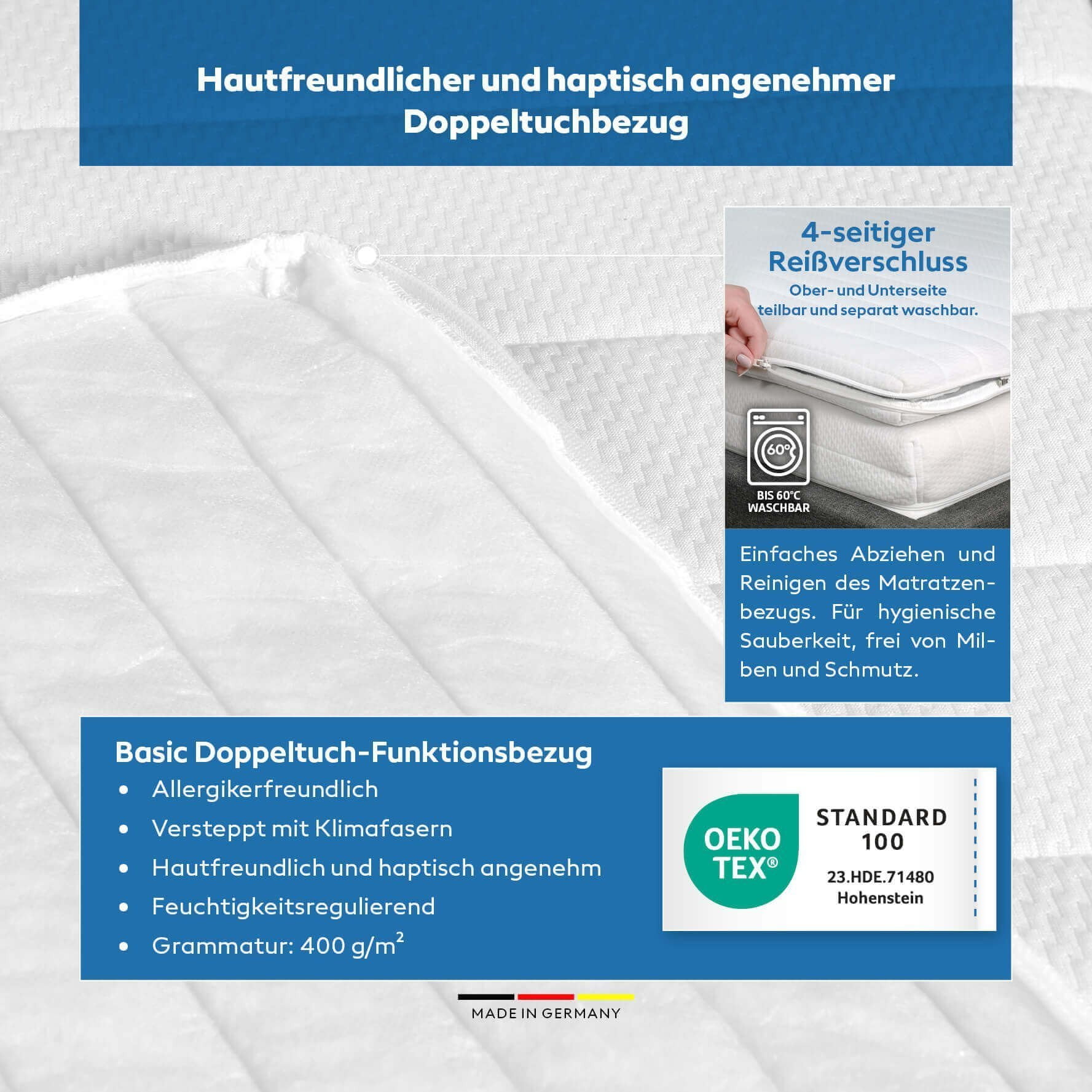 Visco Topper 180x220 RG50 Basic | 100 Tage testen